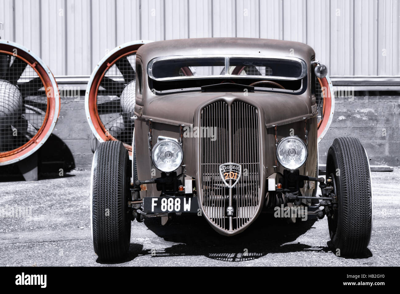 French Hot Rod Stock Photo - Alamy