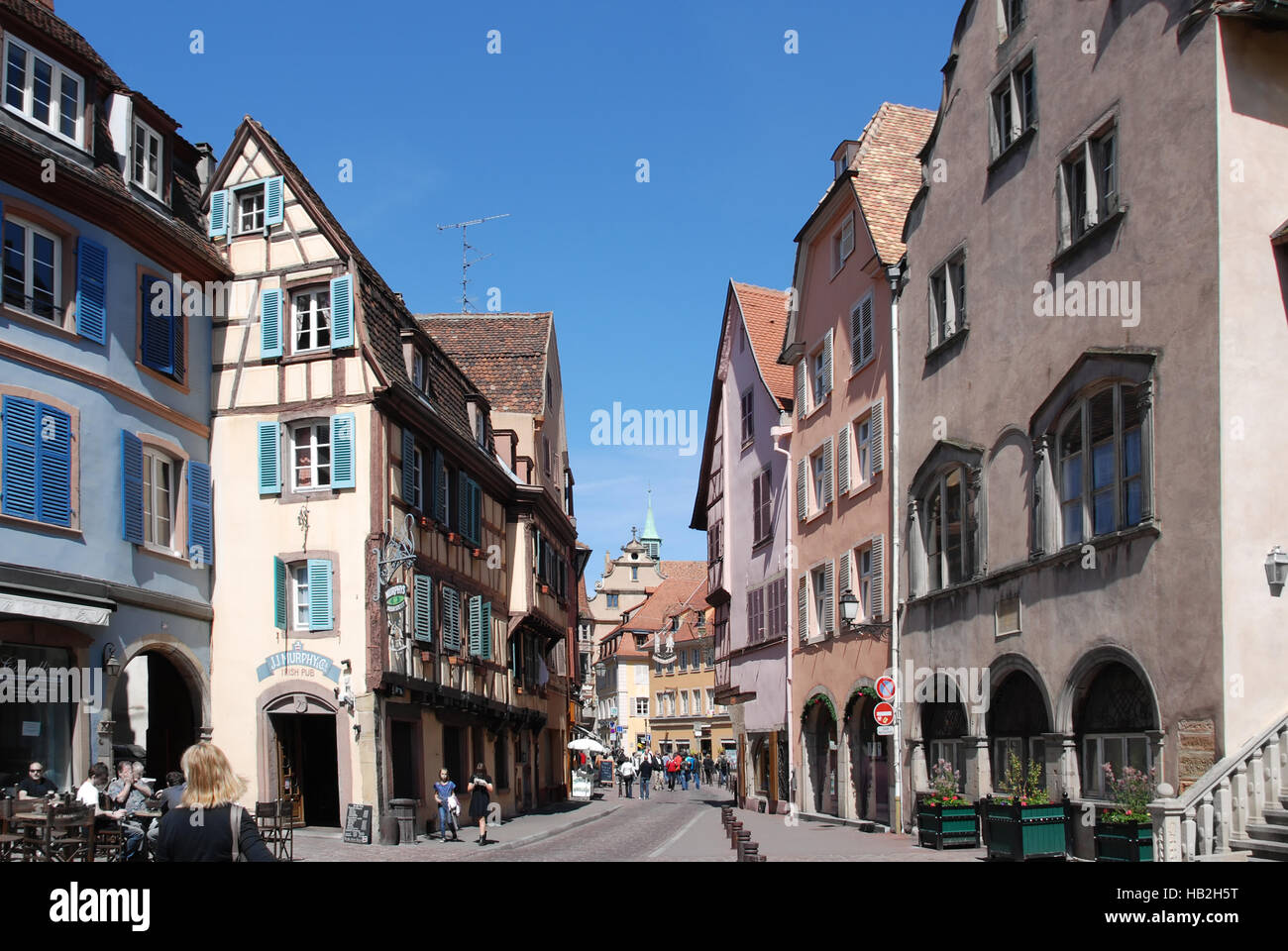 historic center Colmar Stock Photo - Alamy