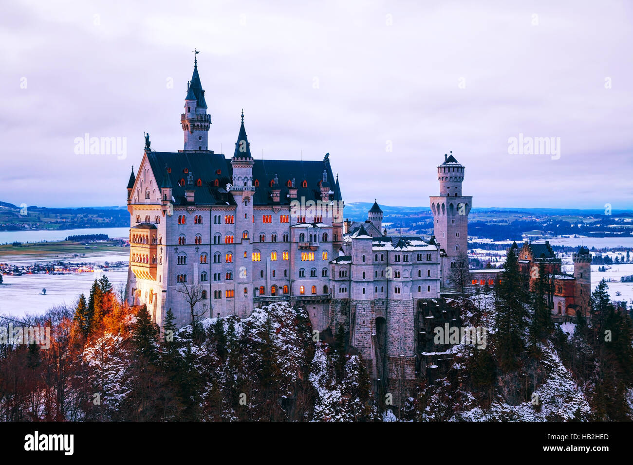 Neuschwanstein castle in Bavaria, Germany Stock Photo - Alamy