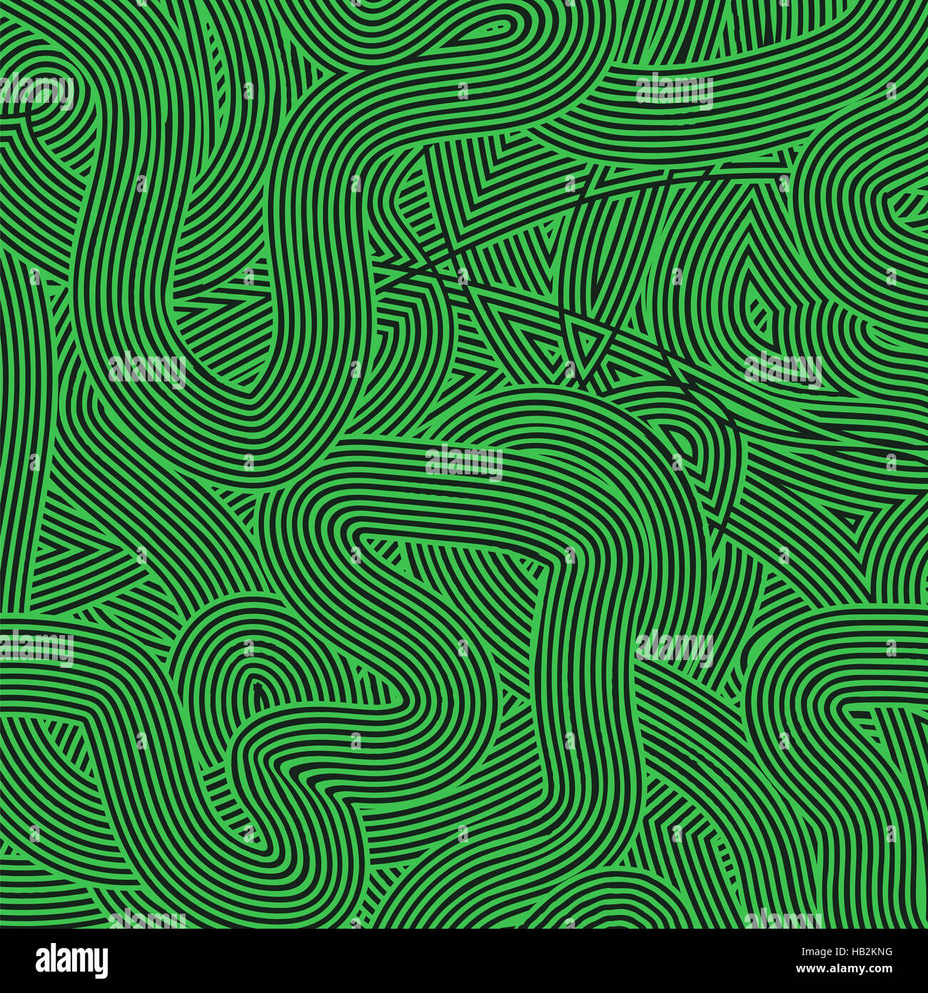 Green Wave Line Pattern Stock Photo - Alamy