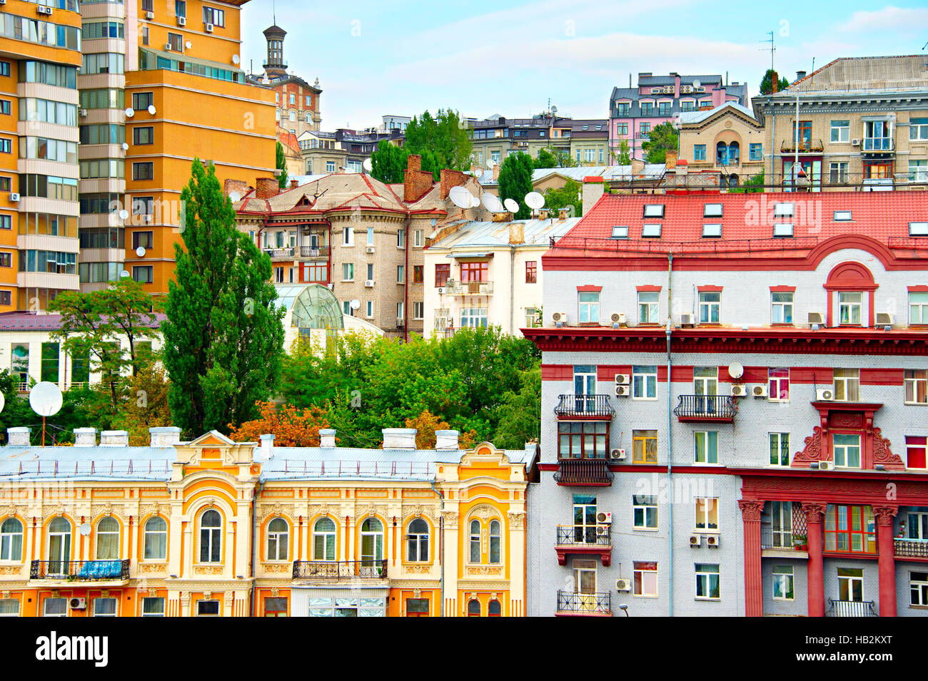 Kiev Old Town, Ukraine Stock Photo - Alamy