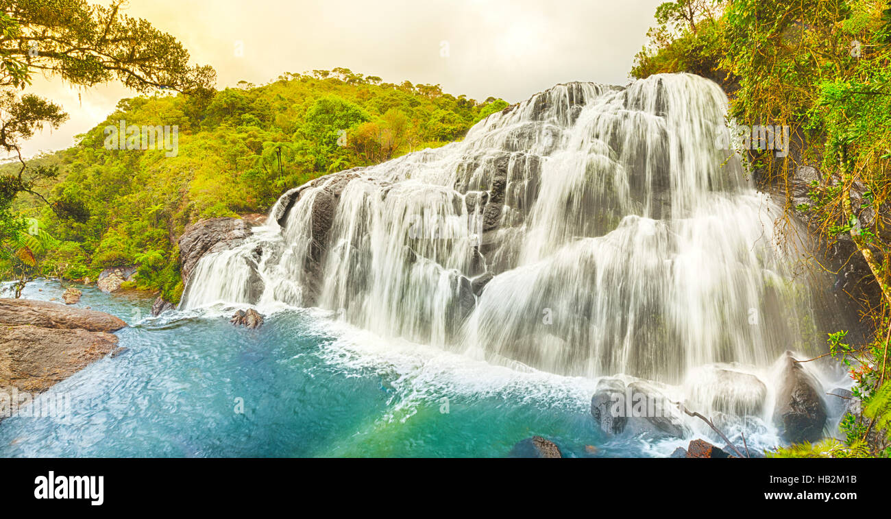 Bakers falls. Panorama Stock Photo - Alamy