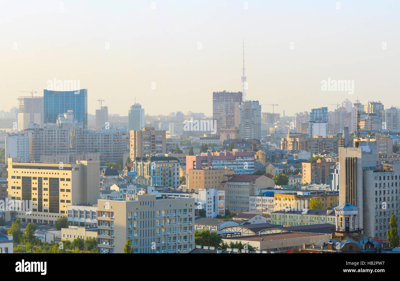 Kiev at sunset hi-res stock photography and images - Alamy