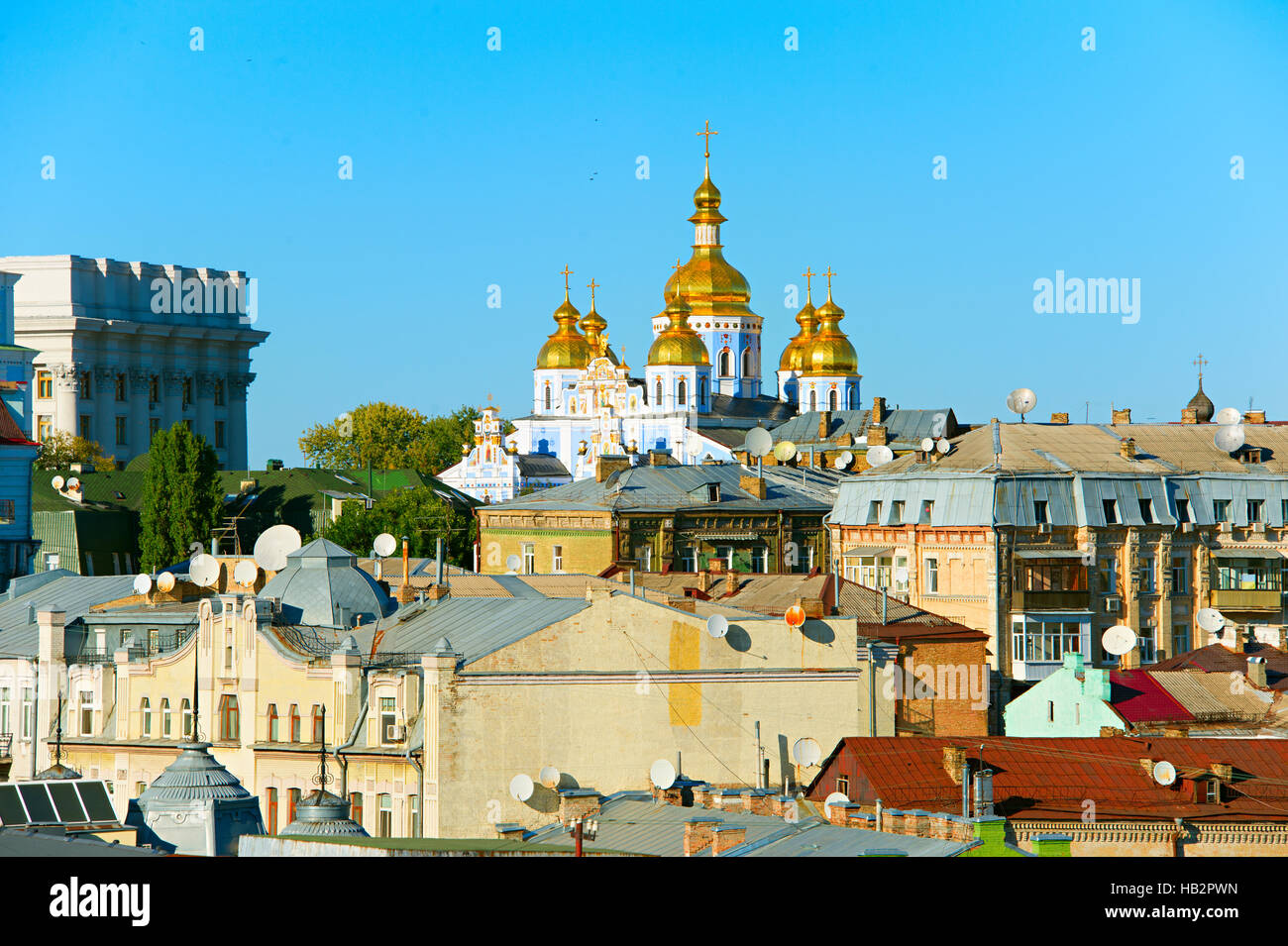 Kiev Old Town, Ukraine Stock Photo - Alamy