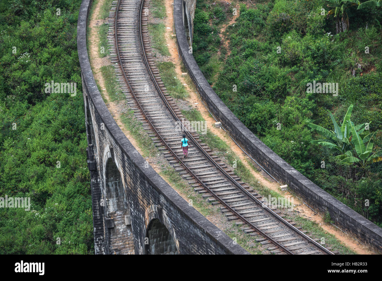 Nine arches bridge, Ella, Sri Lanka Stock Photo - Alamy