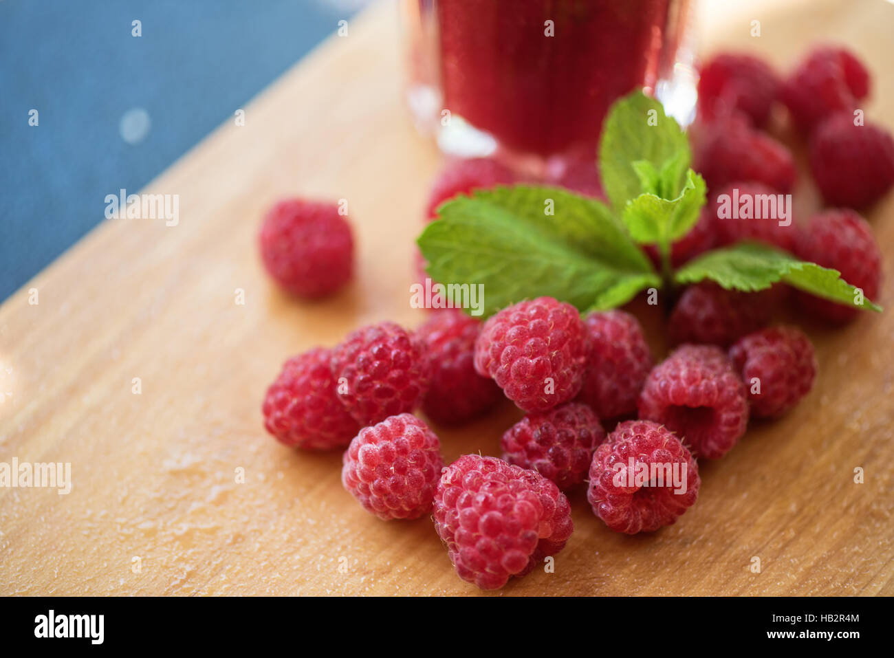 fresh ripe raspberries Stock Photo - Alamy