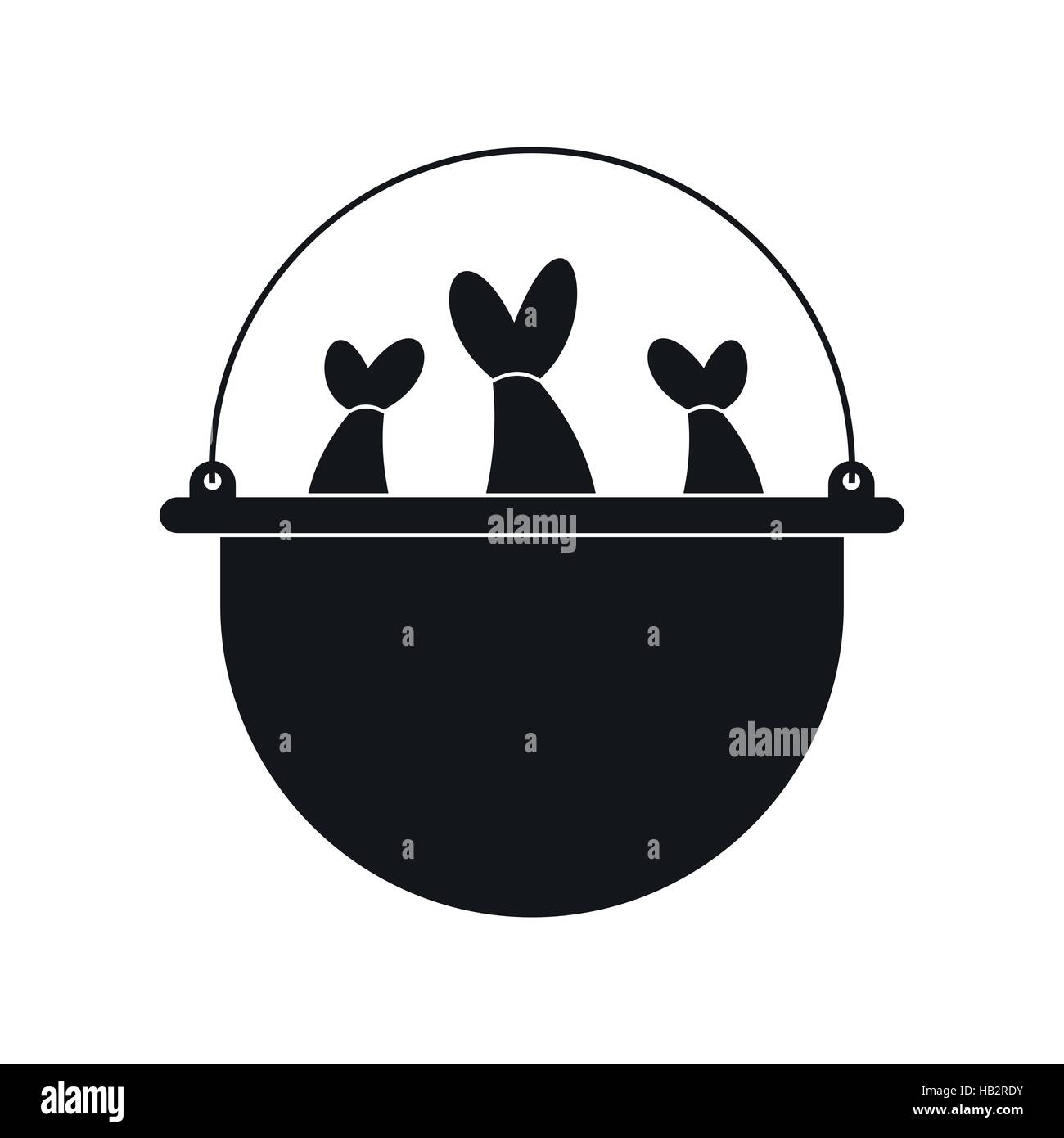 Pot over fire on Stock Vector Images - Alamy