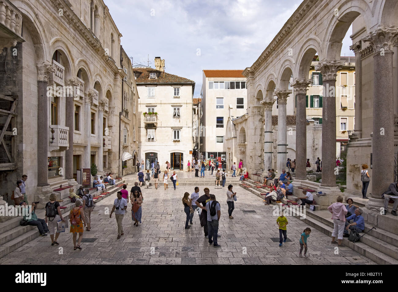 Old Town Split Stock Photo - Alamy