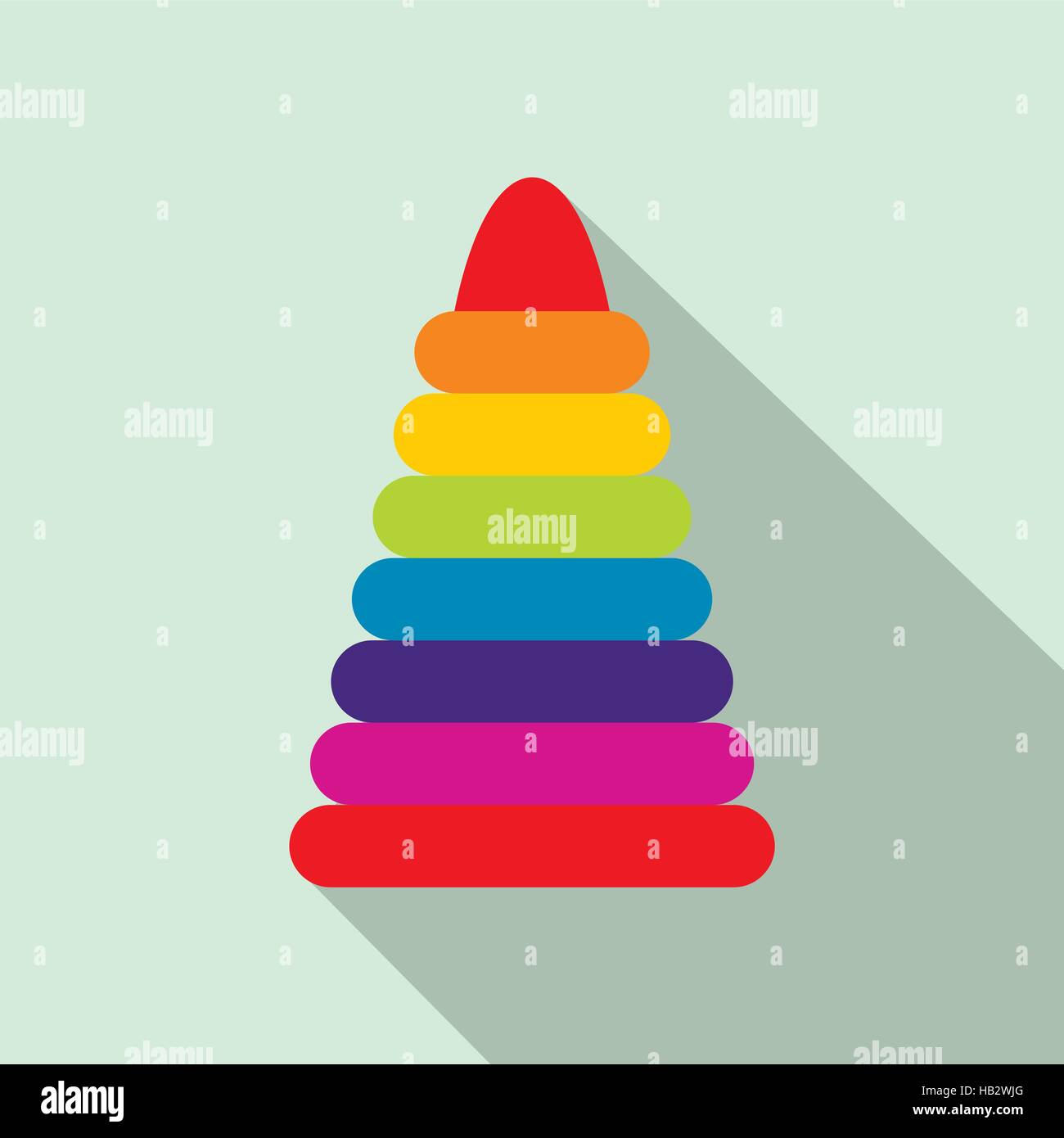 Orange tower block Stock Vector Images - Alamy