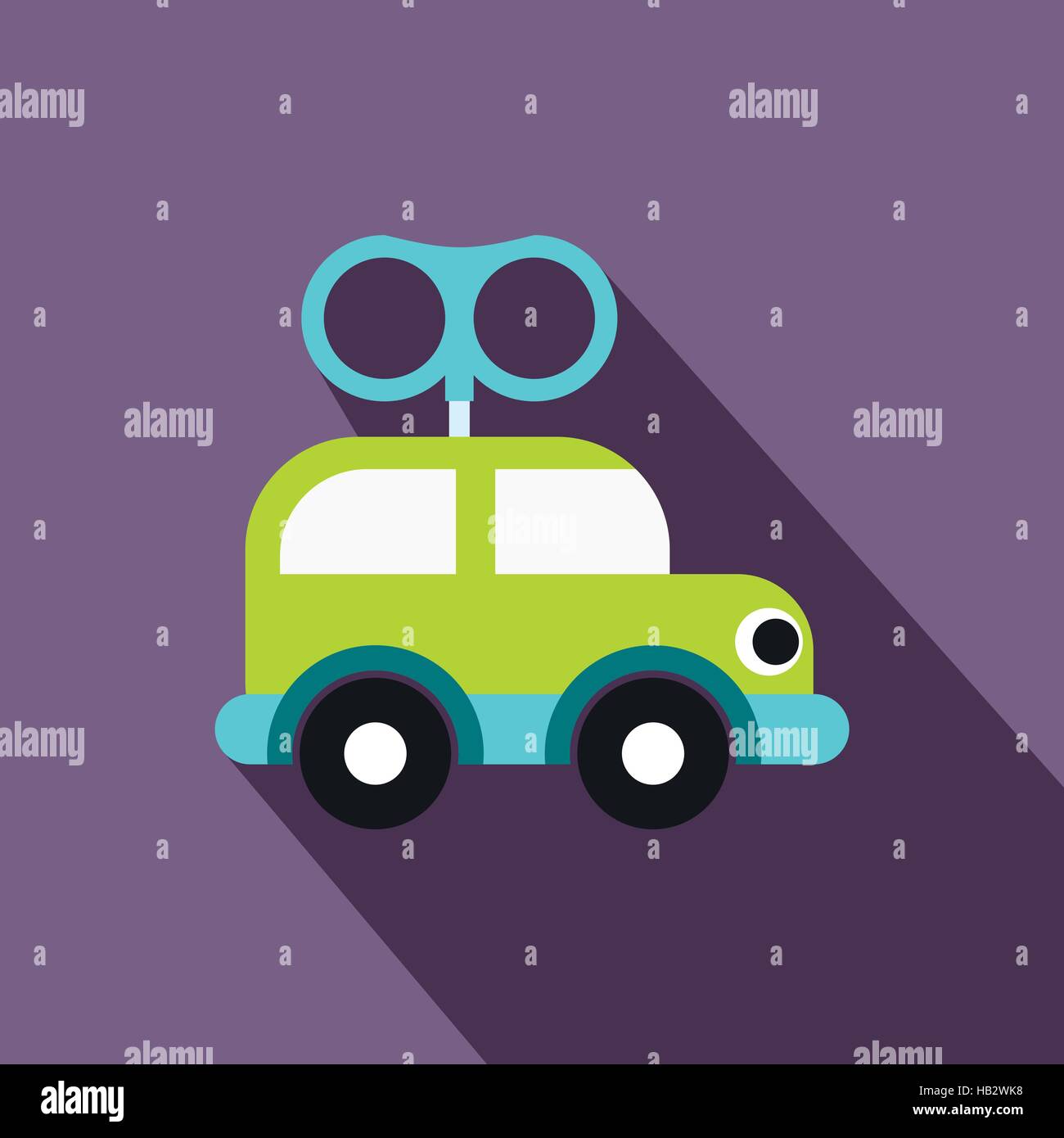 Miniature car toy Stock Vector Images - Alamy