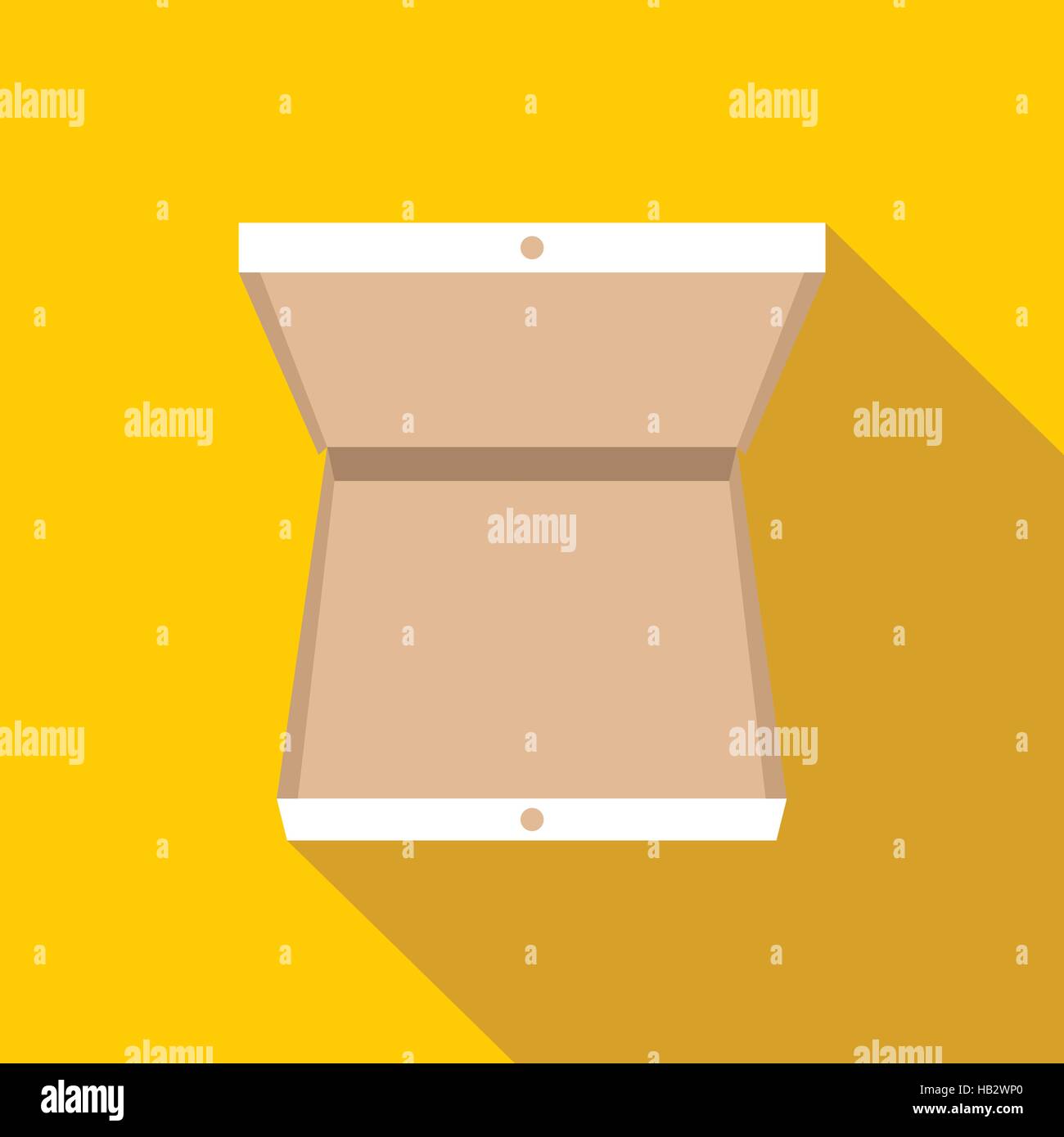 Blank carton square flat Stock Vector Images - Alamy