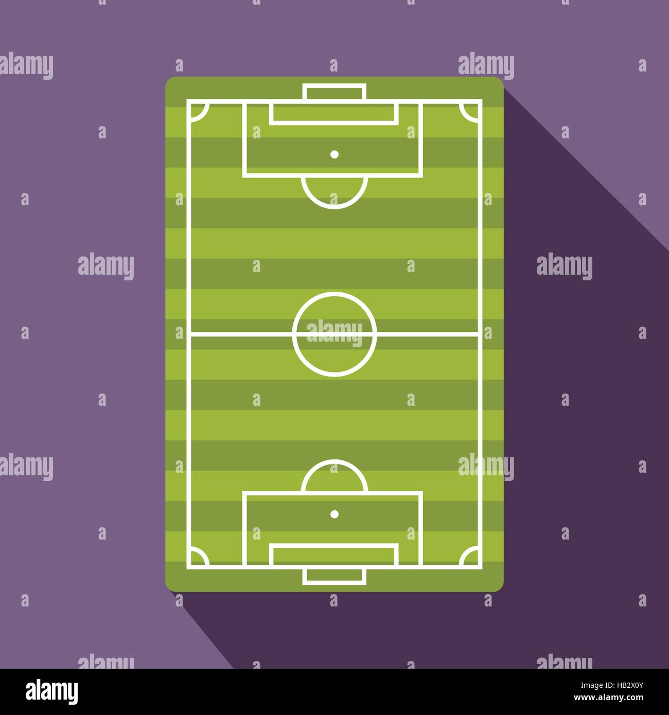 Football playground flat icon Stock Vector Image & Art - Alamy