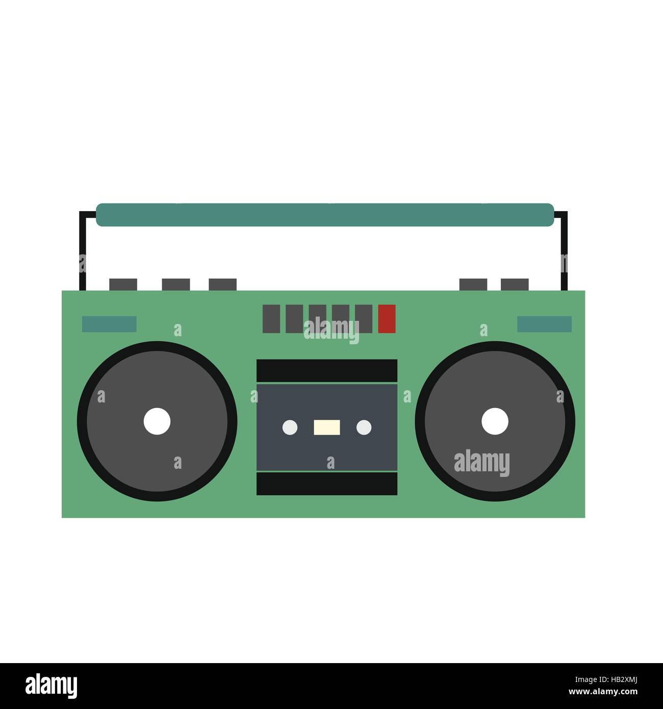 Boombox retro hip hop Stock Vector Images - Alamy