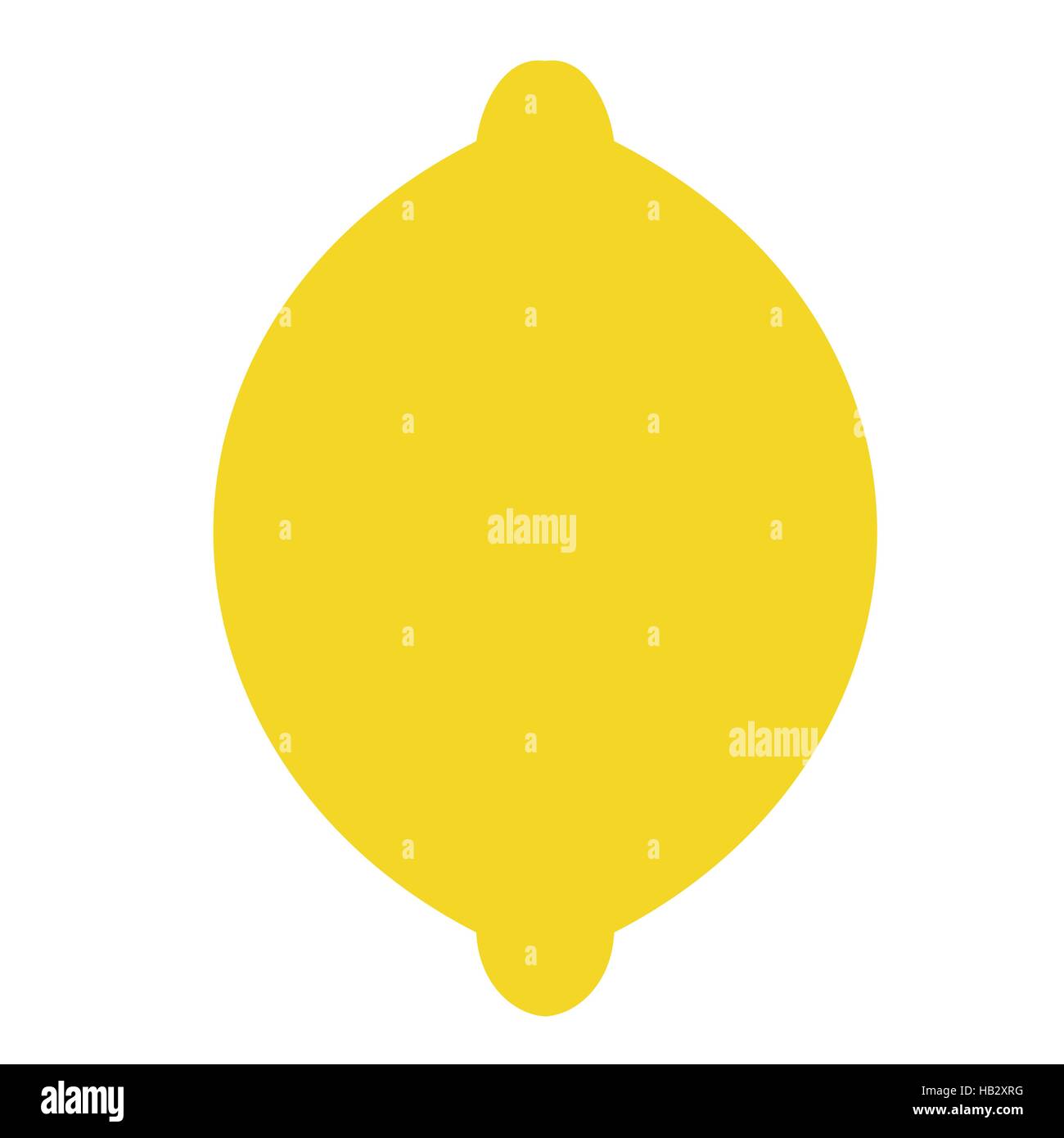 Lemon flat icon Stock Vector Image & Art - Alamy