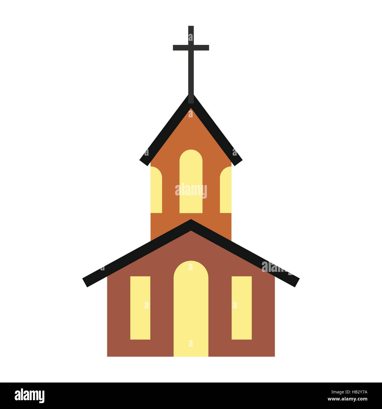 Church pews prayer Stock Vector Images - Alamy