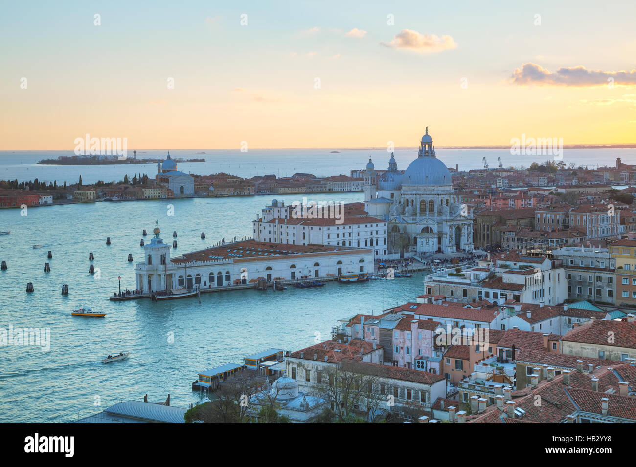 Aerial view venice hi-res stock photography and images - Alamy