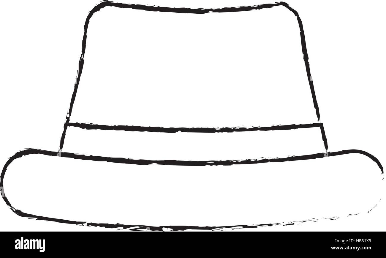 hat accessory icon over white background. hipster style design. vector ...