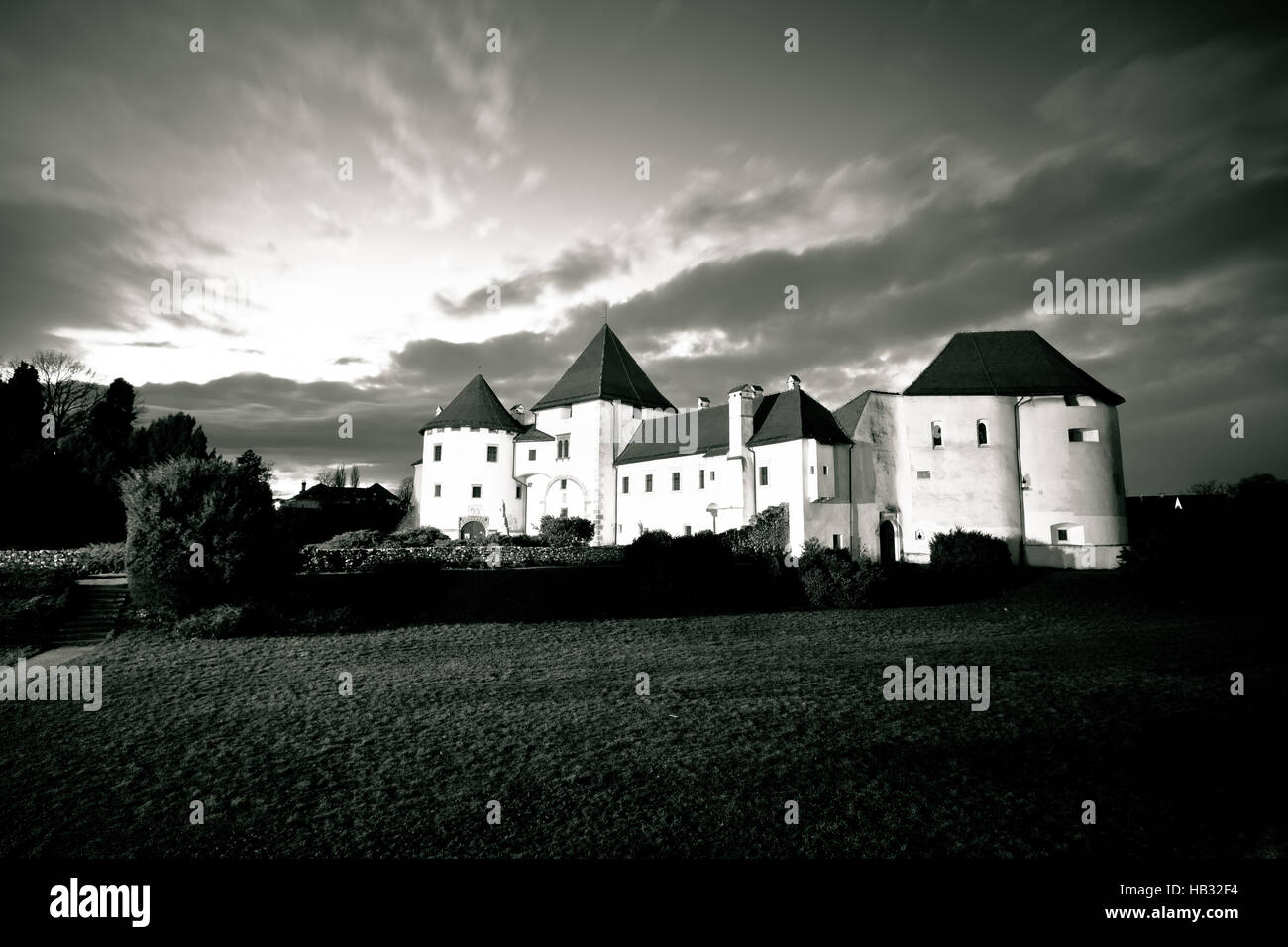 Town of Varazdin historic landmark Stock Photo - Alamy