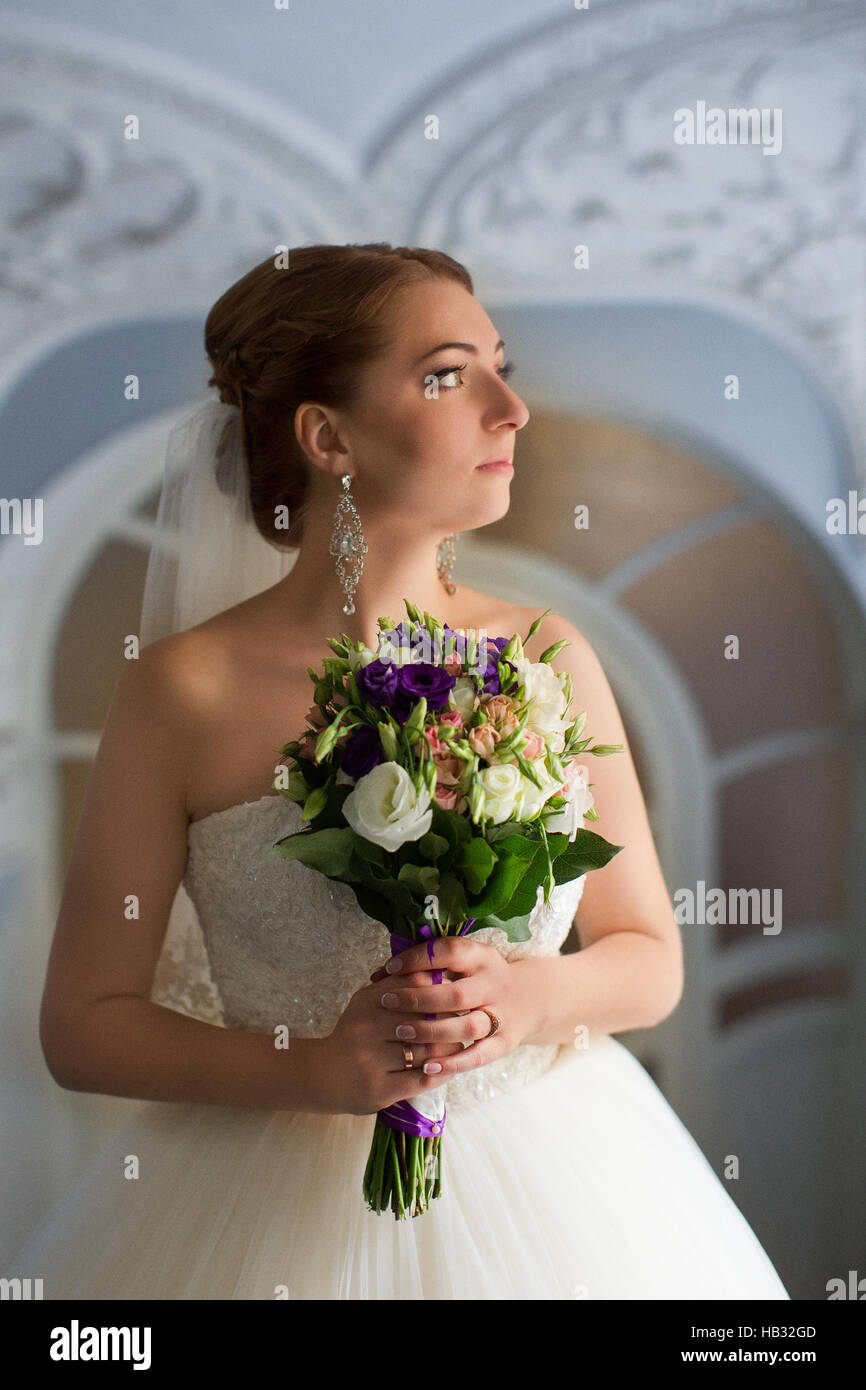 Beautiful Bride.Bride#39;s portrait Stock Photo - Alamy