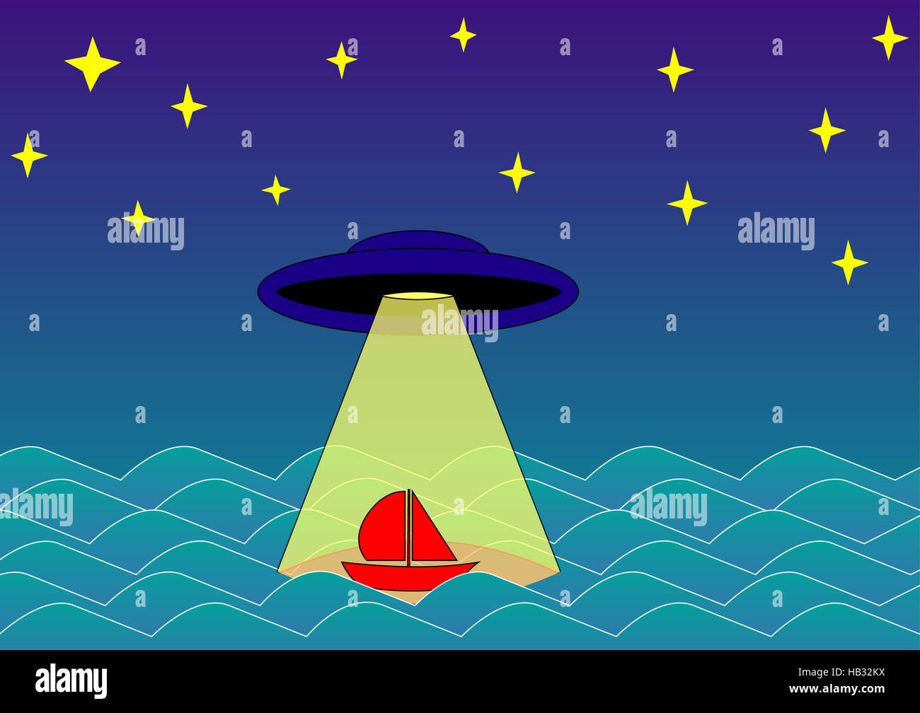 Alien abduction funny hi-res stock photography and images - Alamy