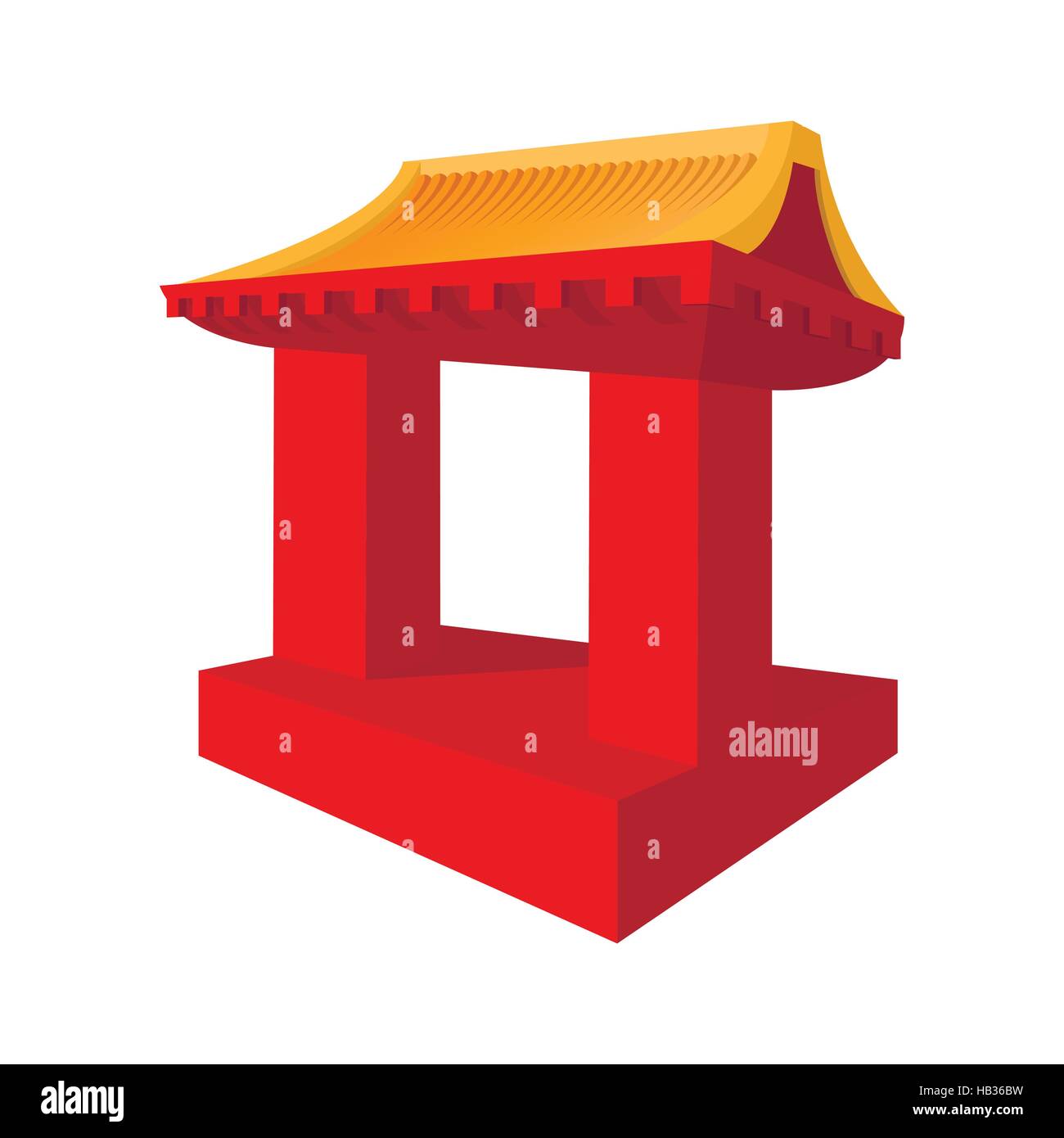 Japanese roof cartoon icon Stock Vector Image & Art - Alamy