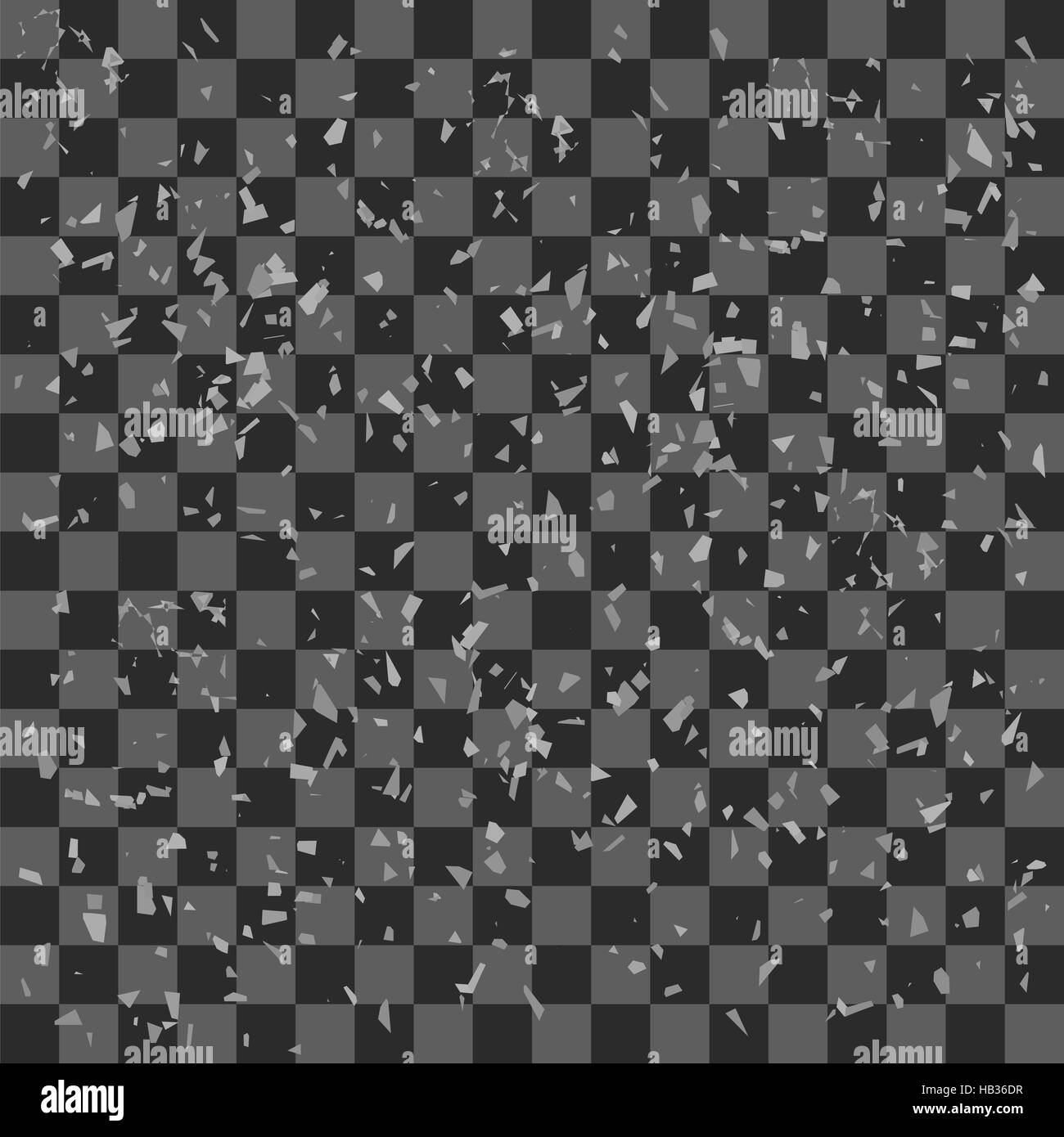 Gray Confetti Isolated Stock Photo - Alamy