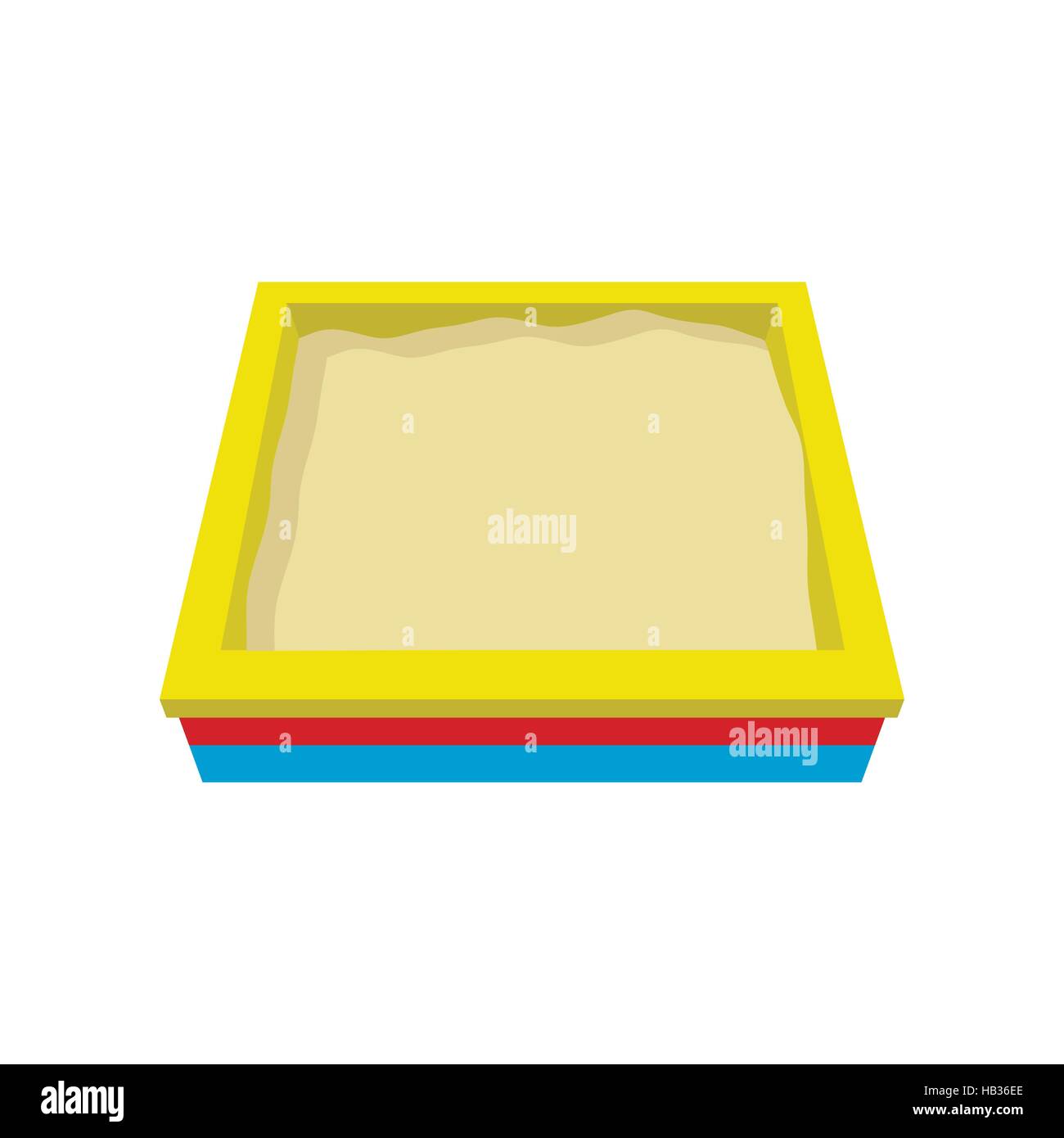 Sandbox cartoon icon Stock Vector Image & Art - Alamy