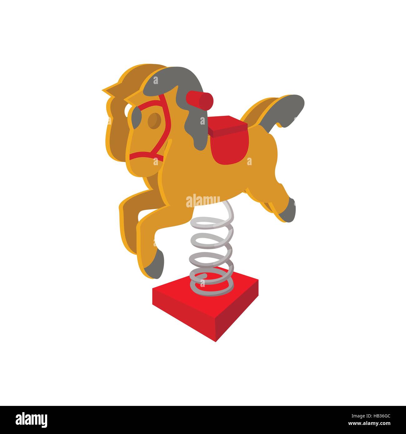 Rocking Horse Stock Vector Images - Alamy