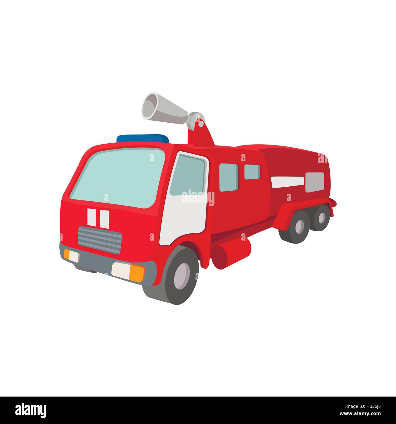 Fire truck cartoon icon Stock Vector Image & Art - Alamy