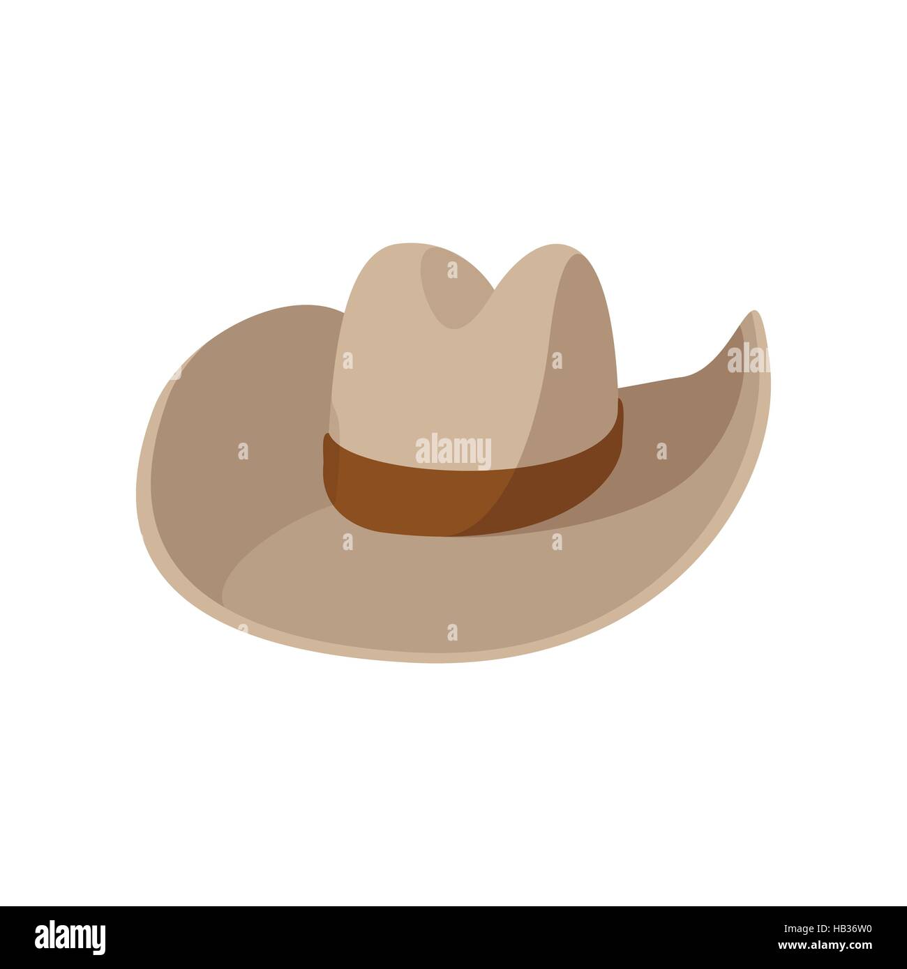 Cowboy hat cartoon icon Stock Vector Image & Art - Alamy