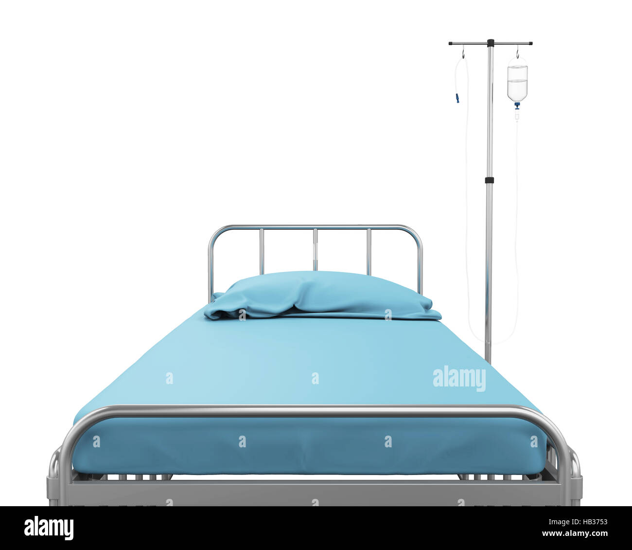 Hospital Bed Isolated Stock Photo - Alamy