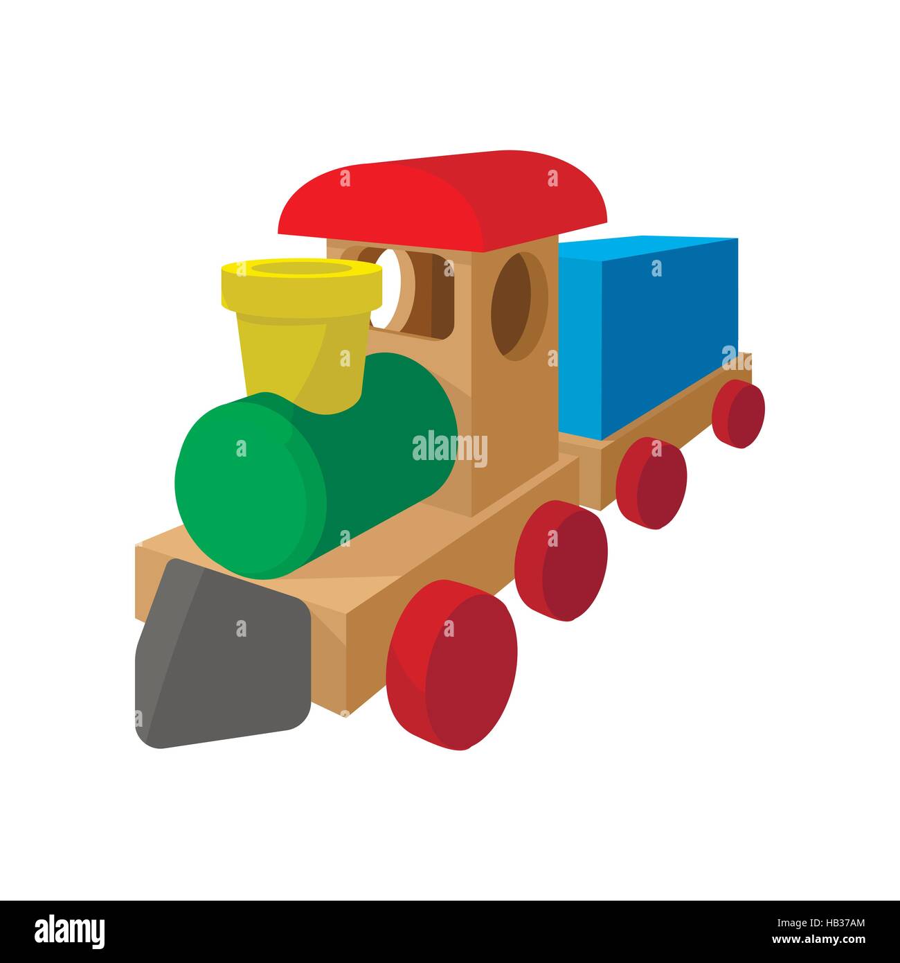 Children train cartoon icon Stock Vector Image & Art - Alamy