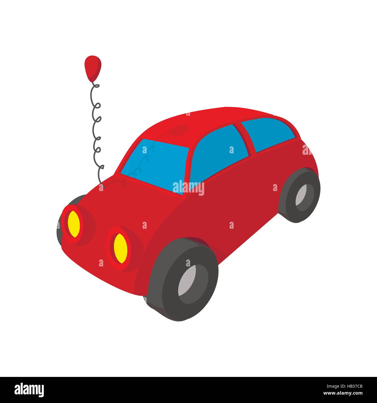 Remote control toy car isolated Stock Vector Images - Alamy