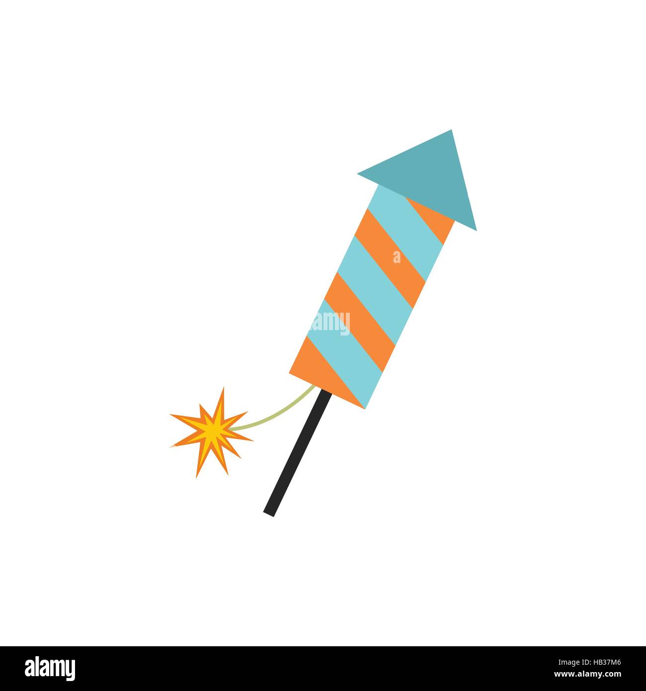 Banger firecracker Stock Vector Images - Alamy