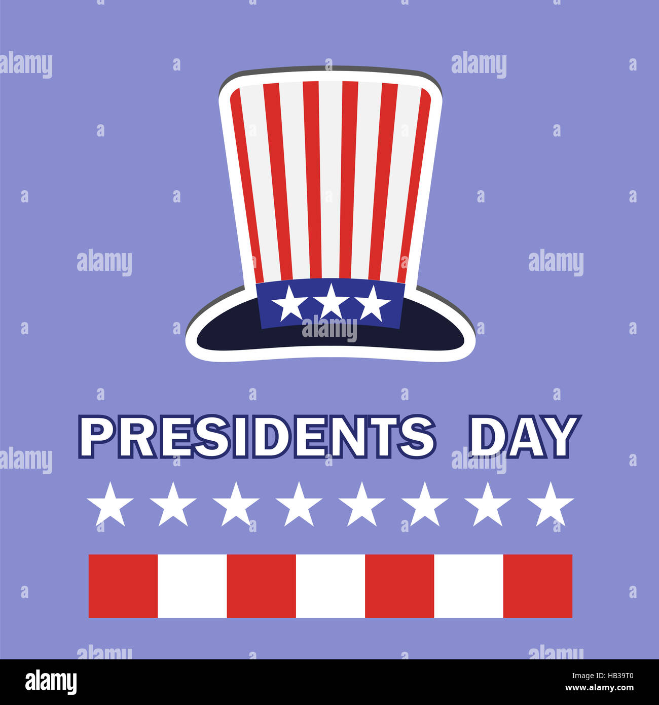 Presidents Day Icon Stock Photo - Alamy
