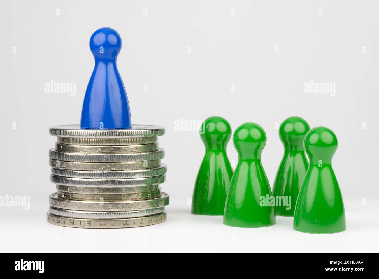 Conceptual financial position Stock Photo - Alamy