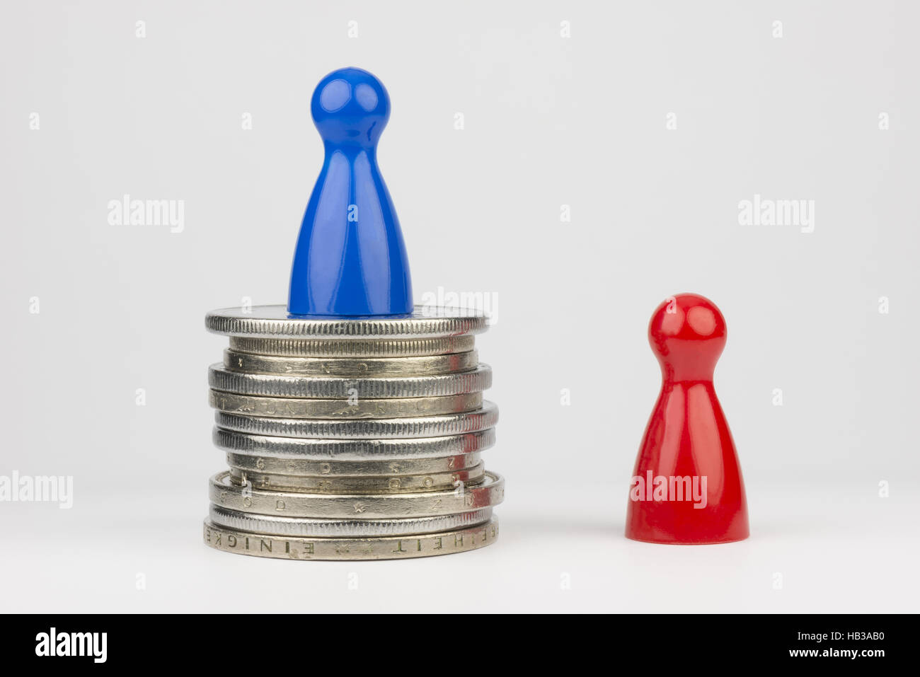 Conceptual financial position Stock Photo - Alamy
