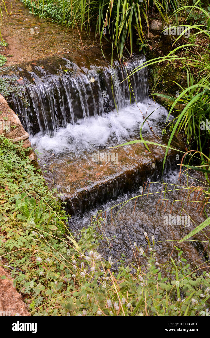 Water Splash Waterfall Stock Photo - Alamy