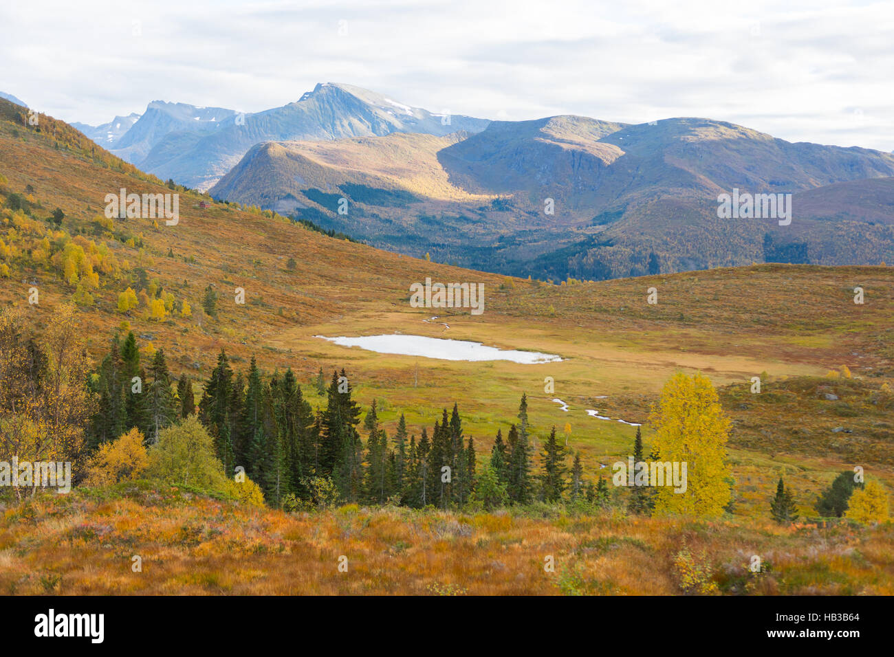 Mountain Landscape, Volda (Norway Stock Photo - Alamy