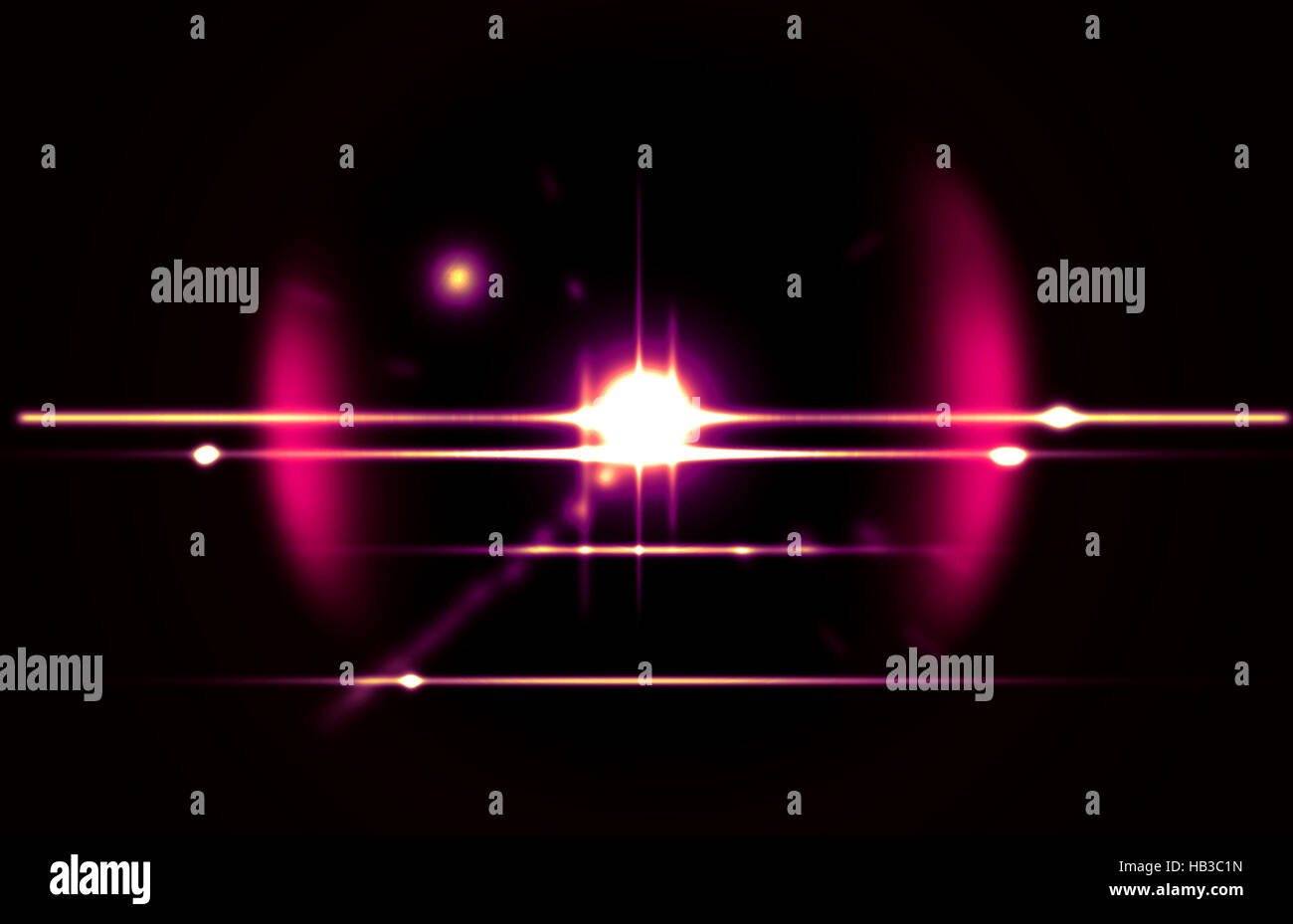 Abstract flare in black background. It looks bright, shine and ...