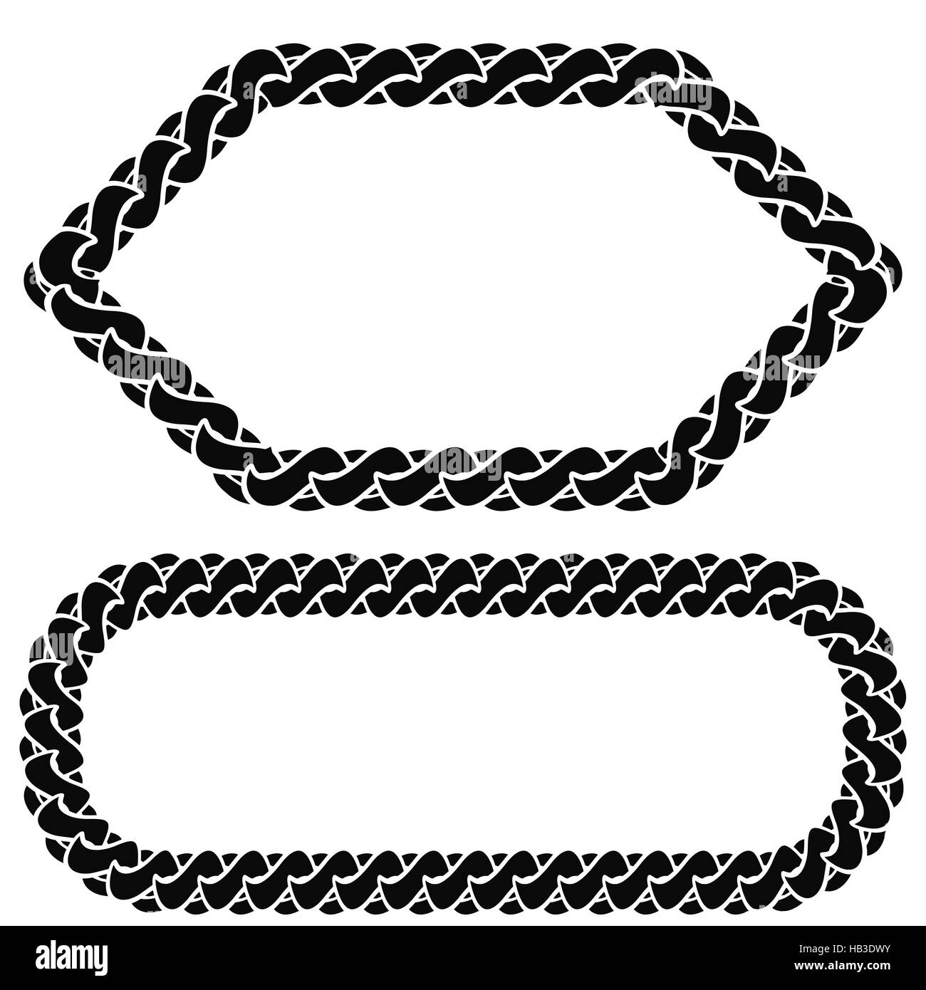 Two Chain Frames Stock Photo - Alamy