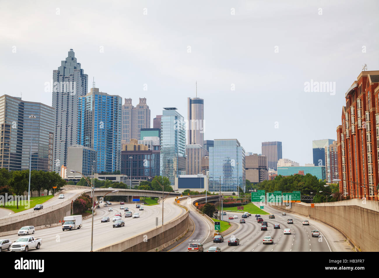 Downtown Atlanta, Georgia Stock Photo - Alamy
