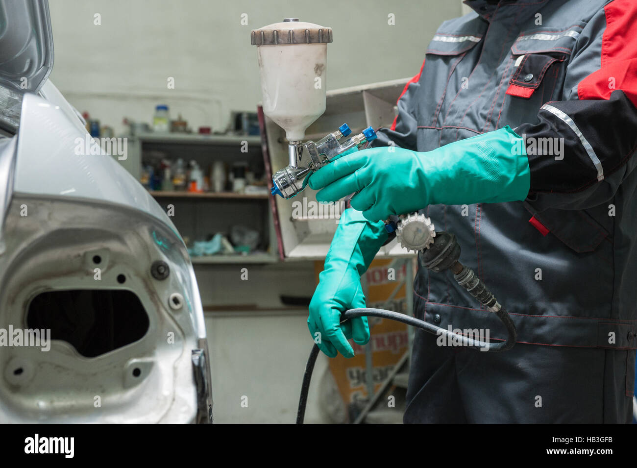 Car repaint hi-res stock photography and images - Alamy