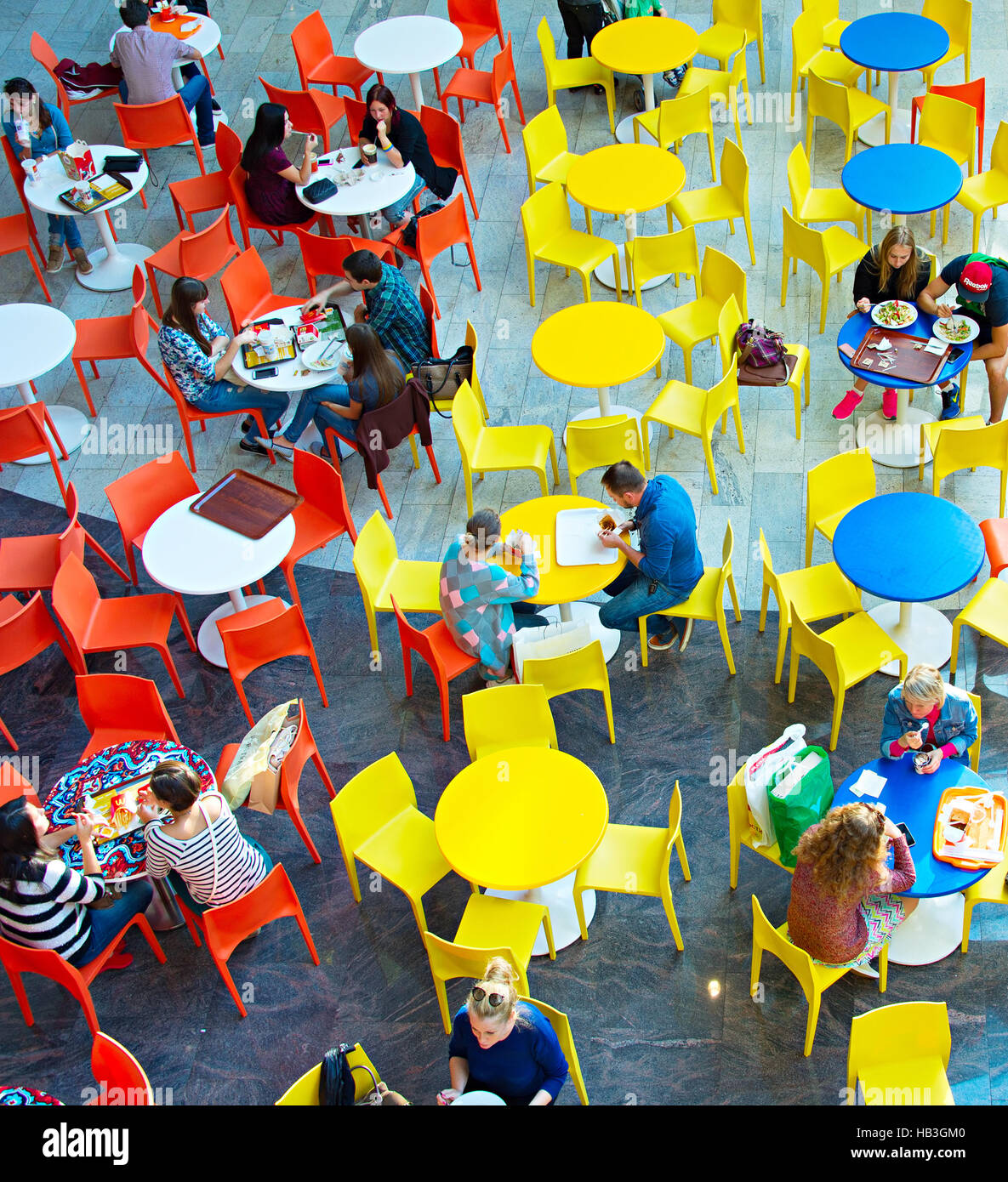 Fast Food Court High Resolution Stock Photography and Images - Alamy
