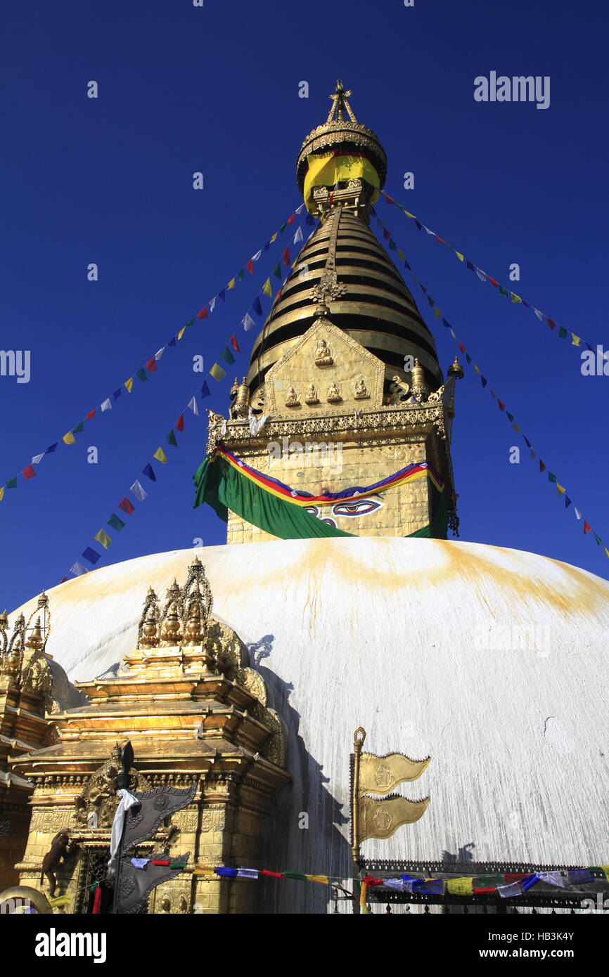 Swayambhunath Temple Kathmandu Valley, Nepal Stock Photo - Alamy