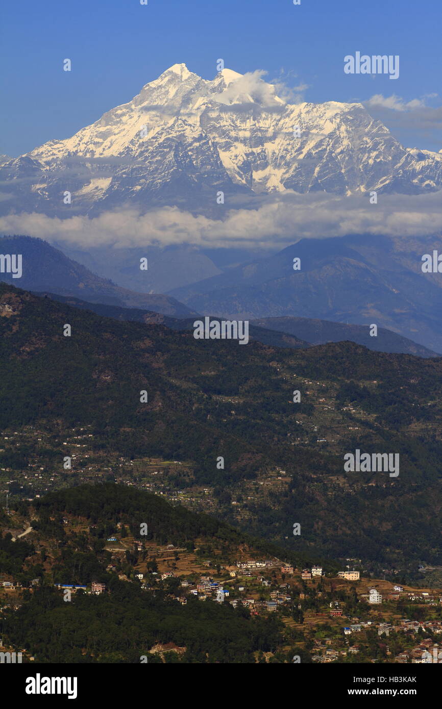 View of the Himalaya Stock Photo - Alamy