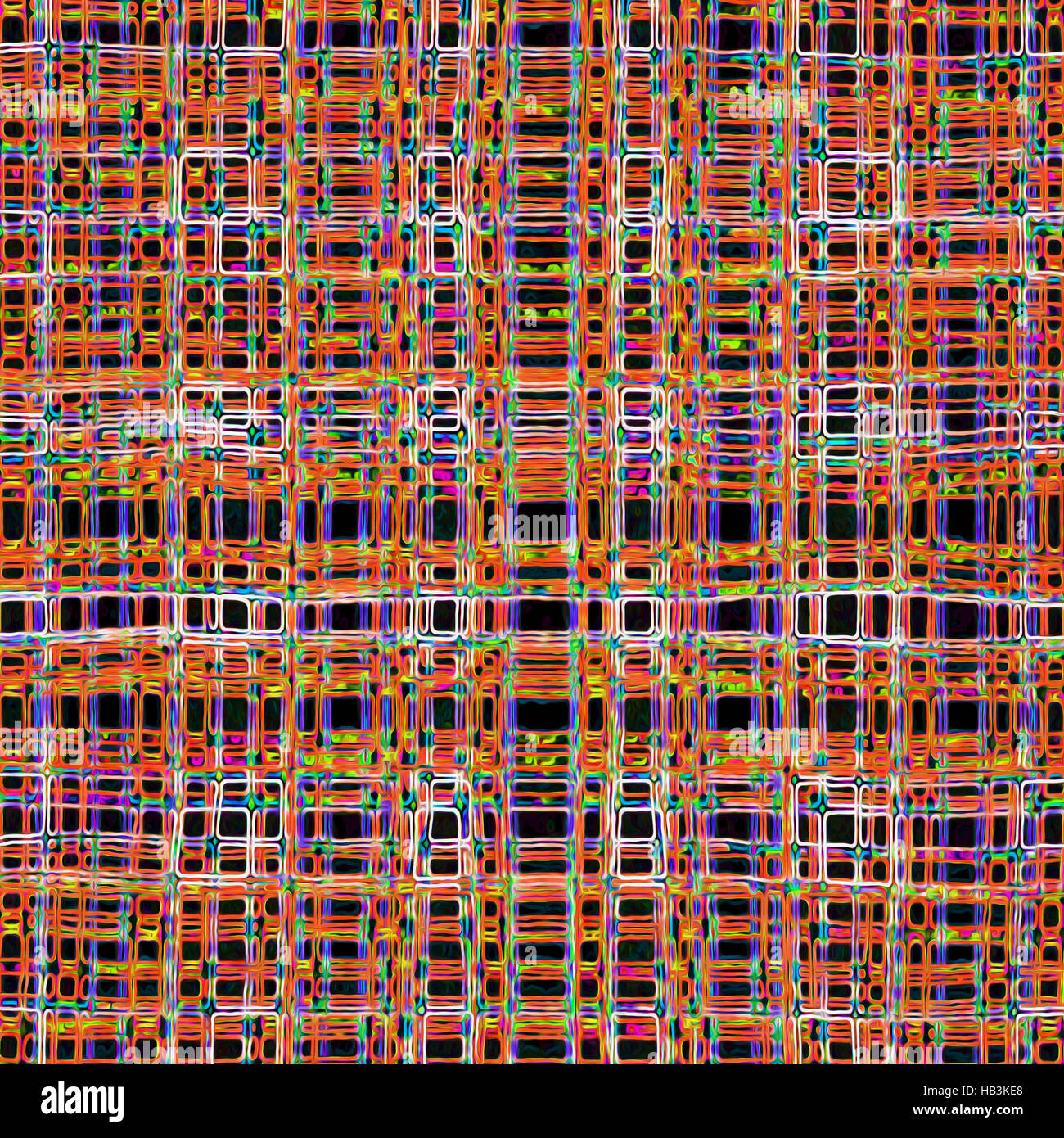 Orange neon lines background Stock Photo - Alamy