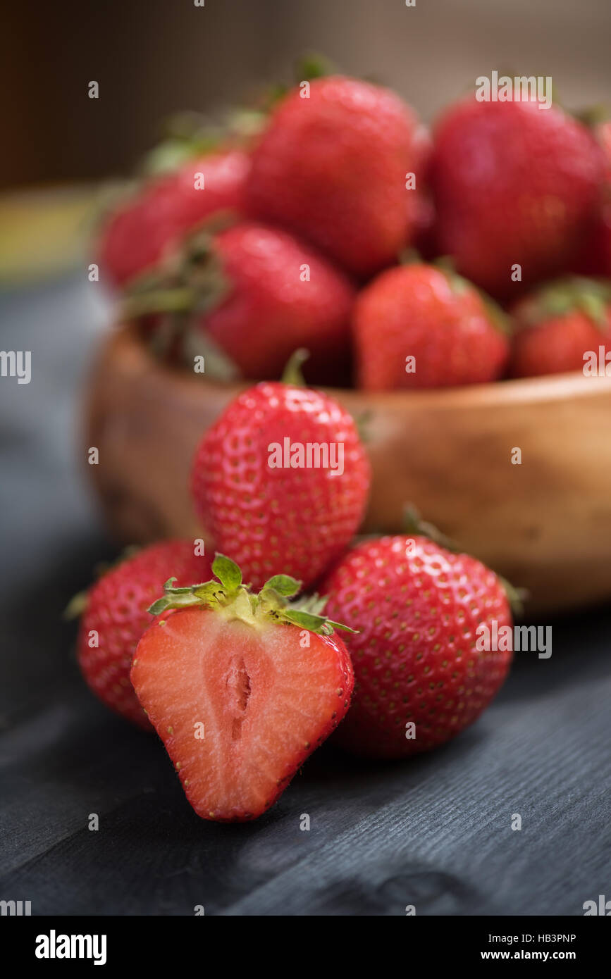 Fresh ripe strawberry Stock Photo - Alamy