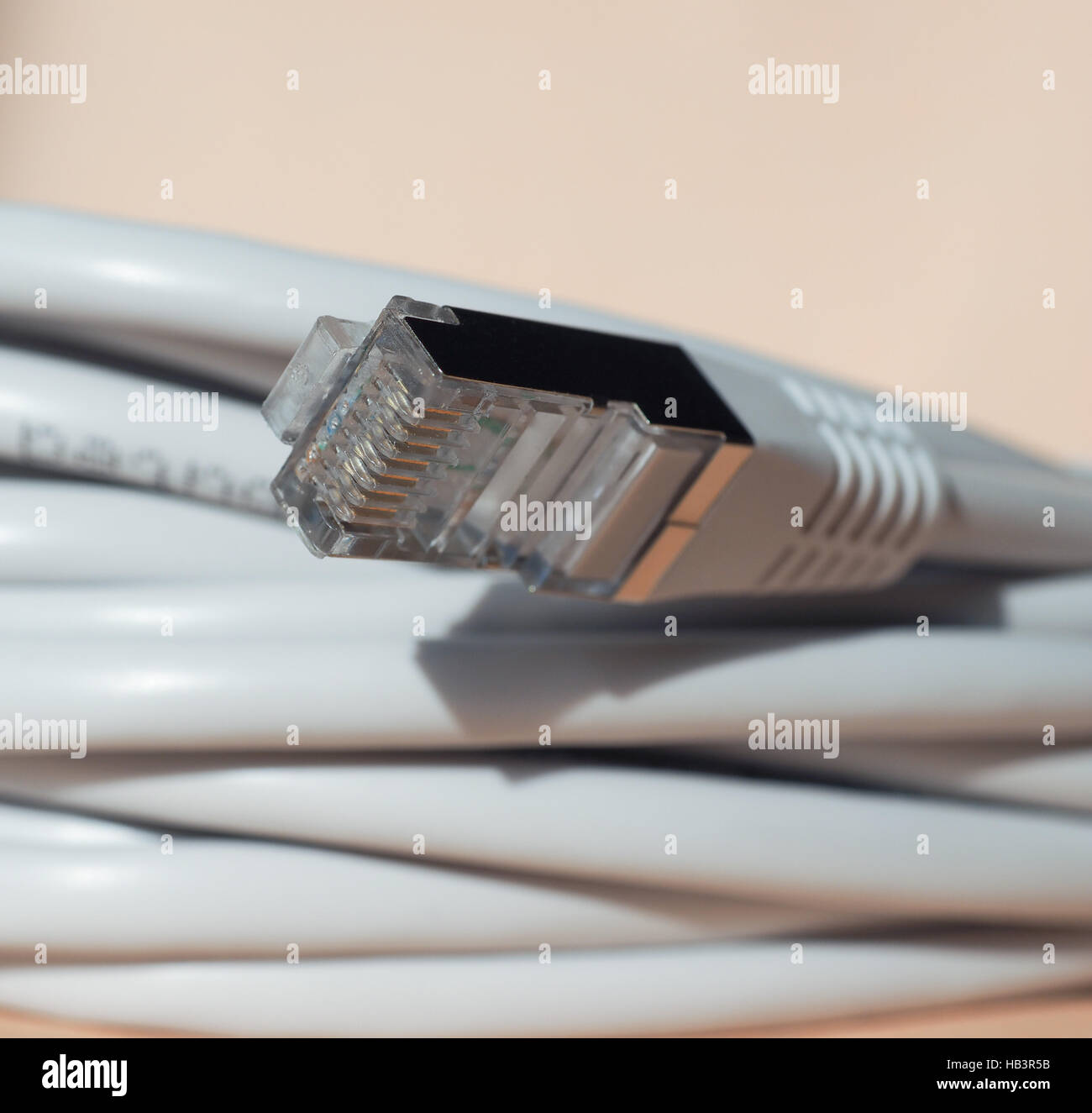 RJ45 ethernet plug Stock Photo - Alamy