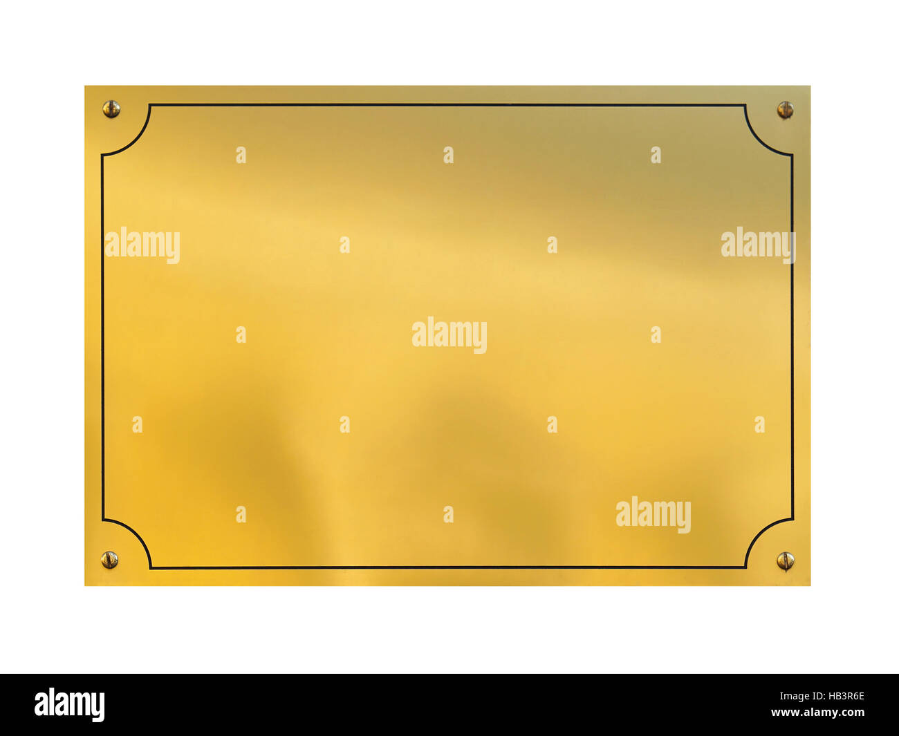 Gold plaque hi-res stock photography and images - Alamy